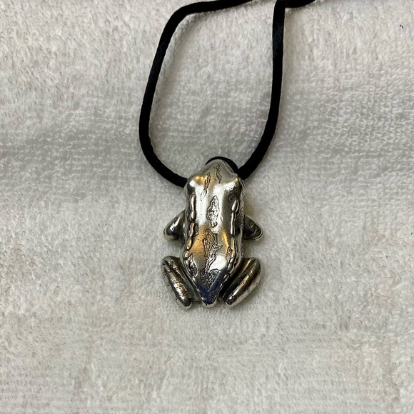 Danforth Pewter | Jewelry | Danforth Pewter Frog Pendant | Poshmark